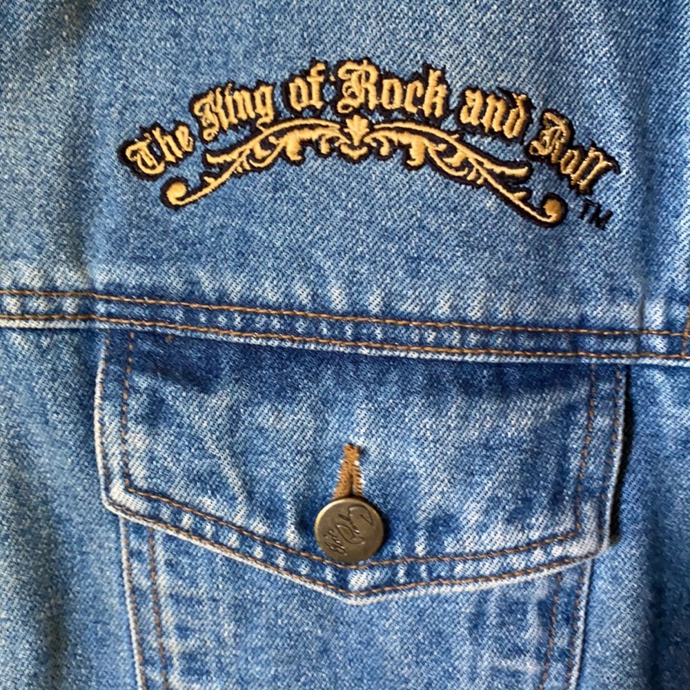 Official Denim Elvis Presley Jacket. - Gem